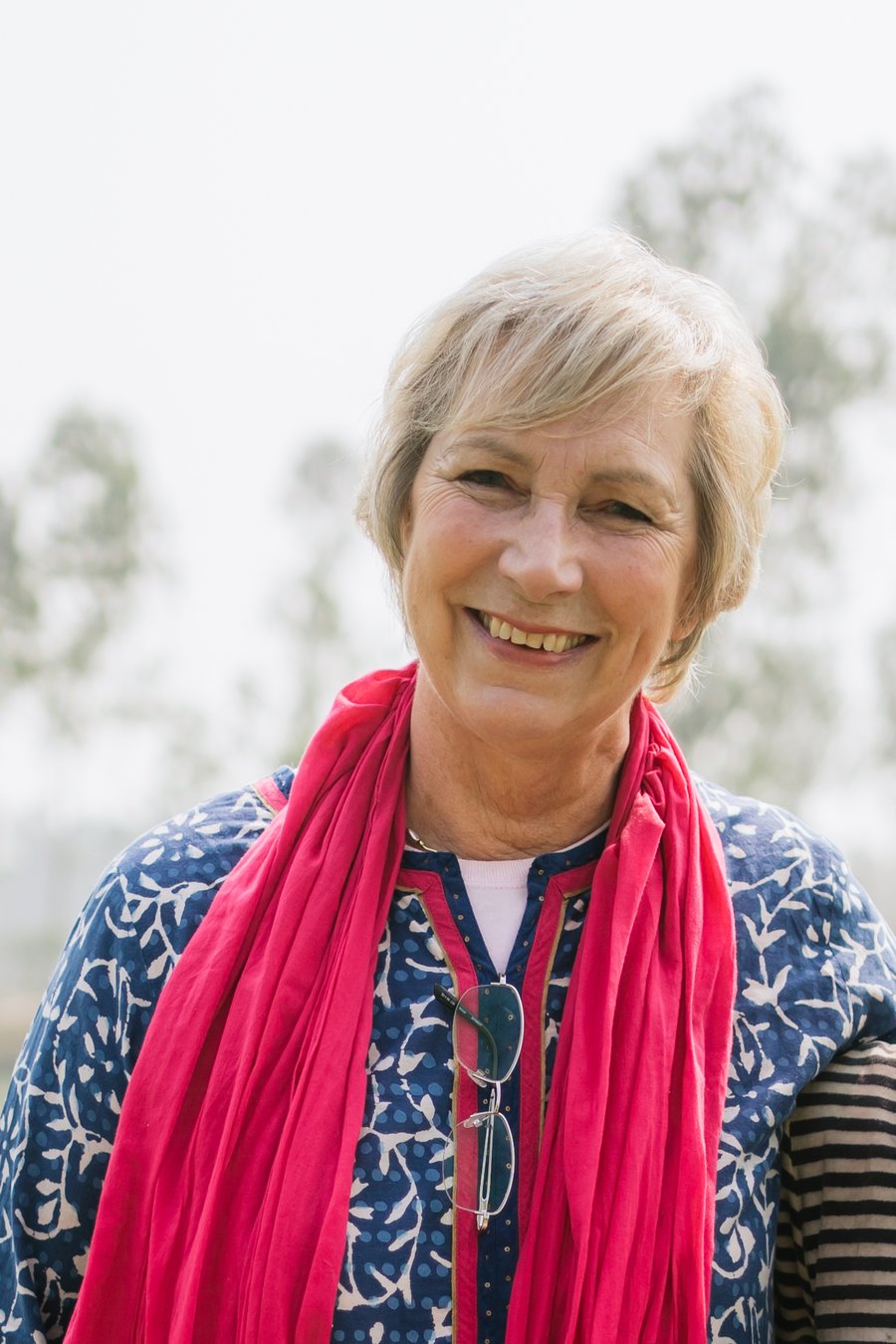 Pam Rhodes - TLM Hero - Leprosy Mission International